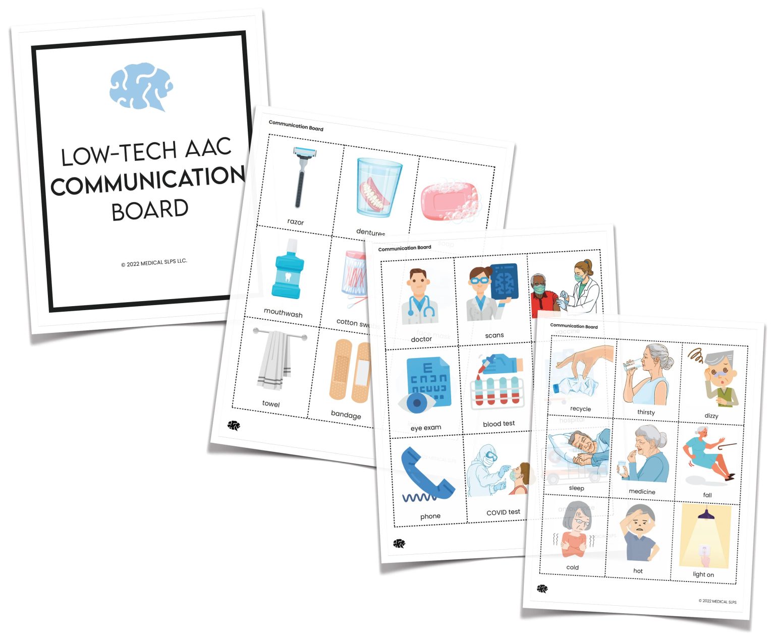 AAC Communication Board - Medical SLPs