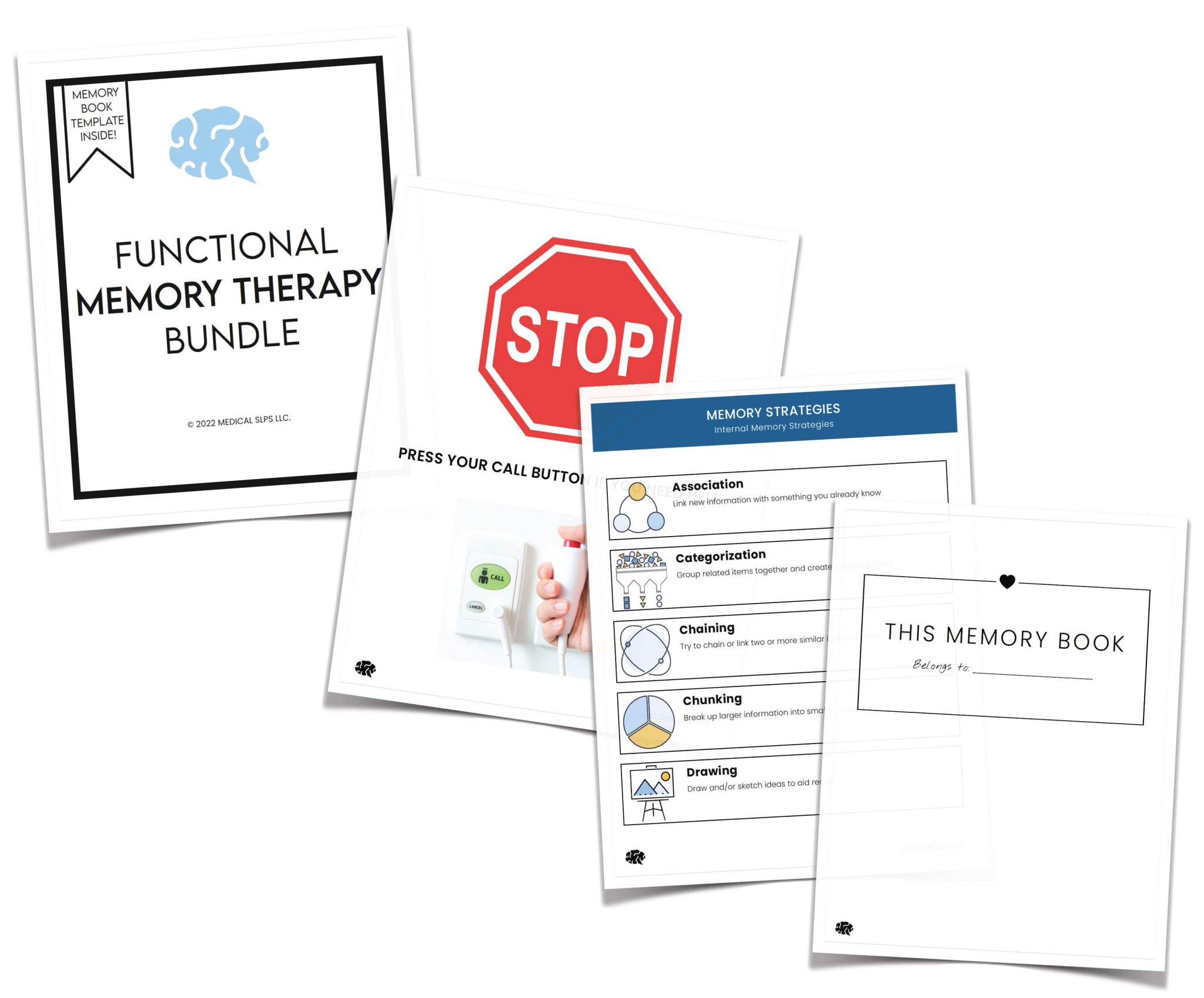 Memory Speech Therapy Materials - Medical SLPs