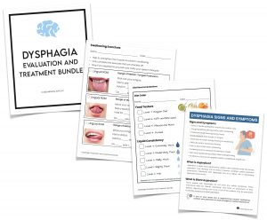 Dysphagia Bundle - Medical SLPs