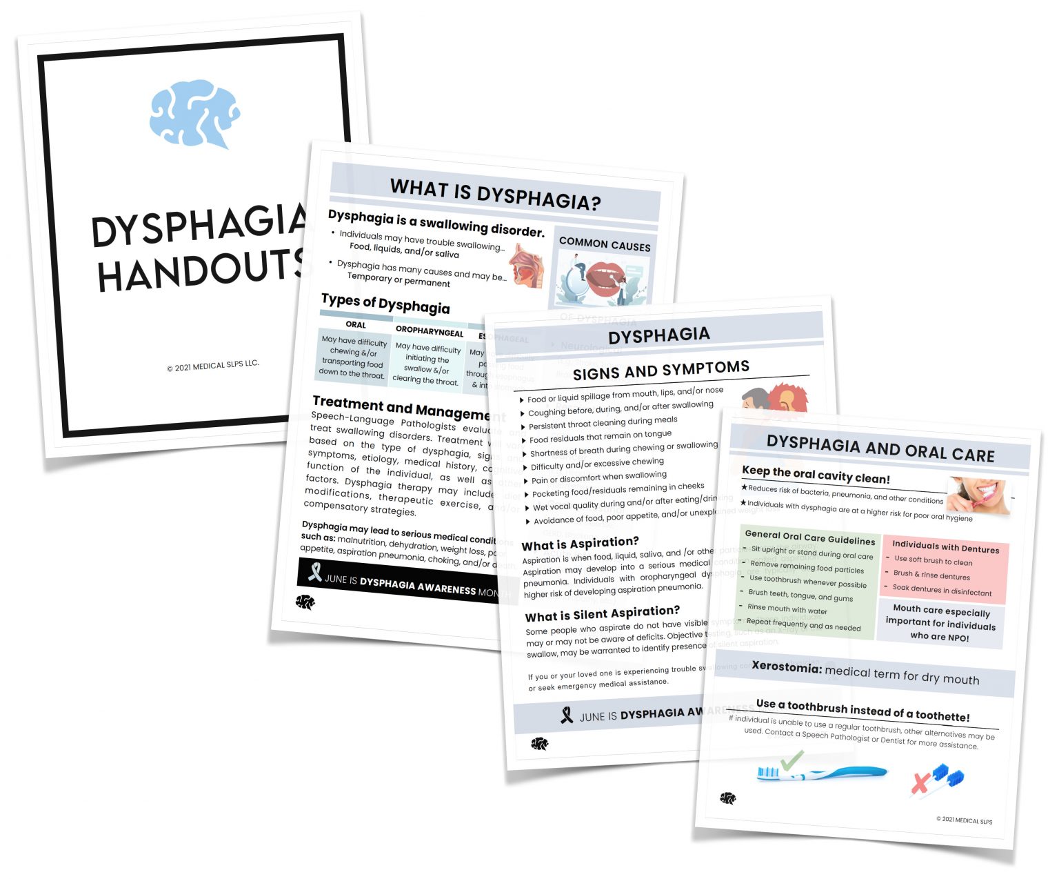 Handout: Dysphagia - Medical SLPs
