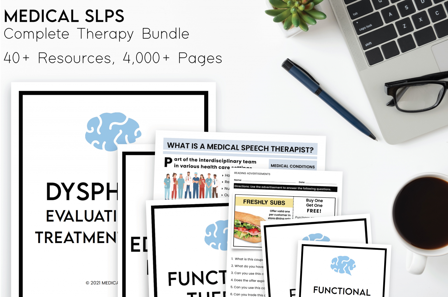 Medical SLP Therapy Bundle - Medical SLPs