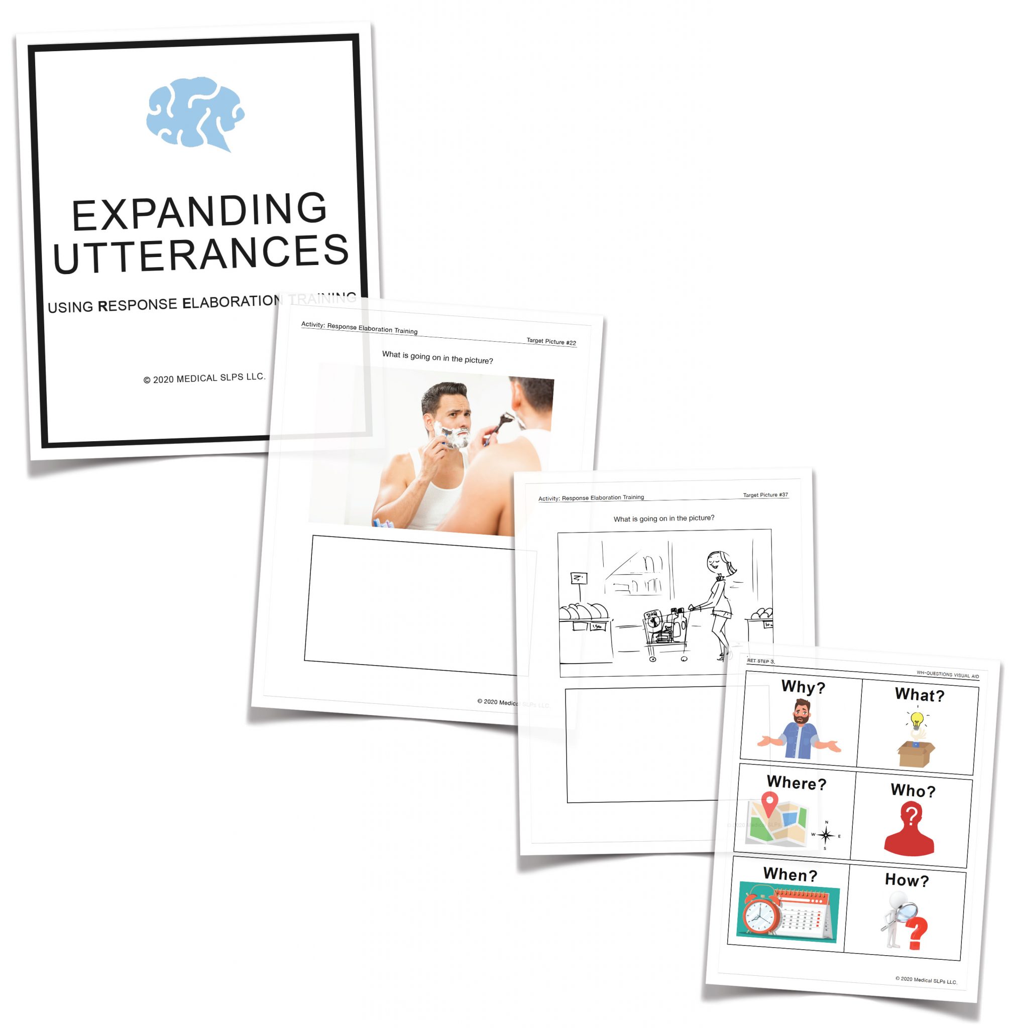 Problem Solving Speech Therapy Materials - Medical SLPs