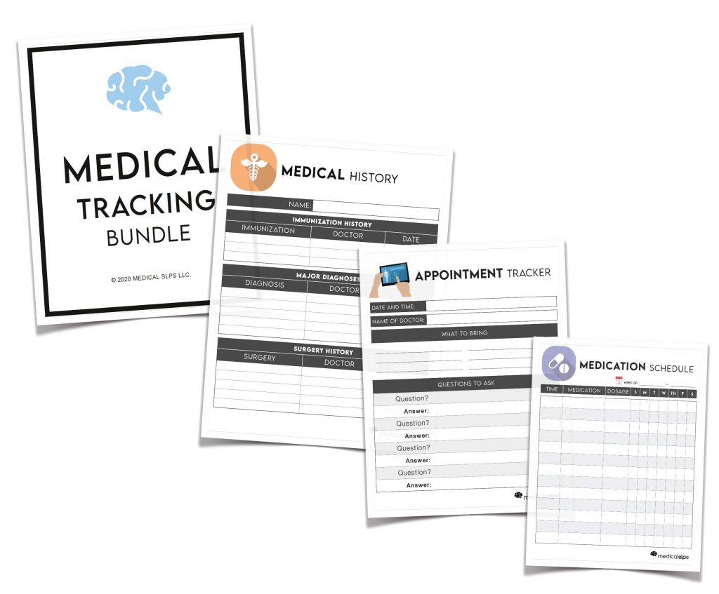 Speech Therapy Handouts