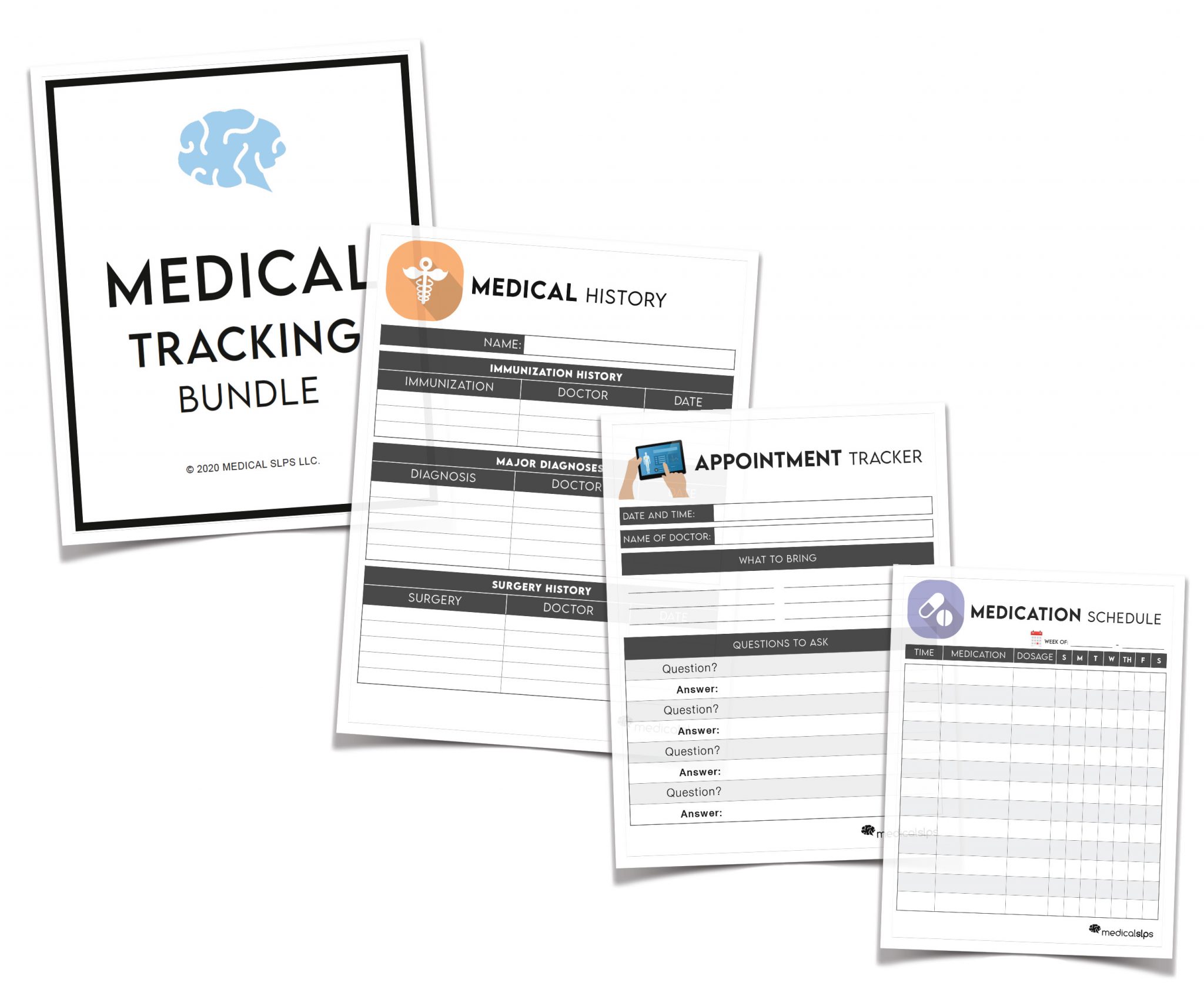 Medical Tracking Bundle - Medical SLPs