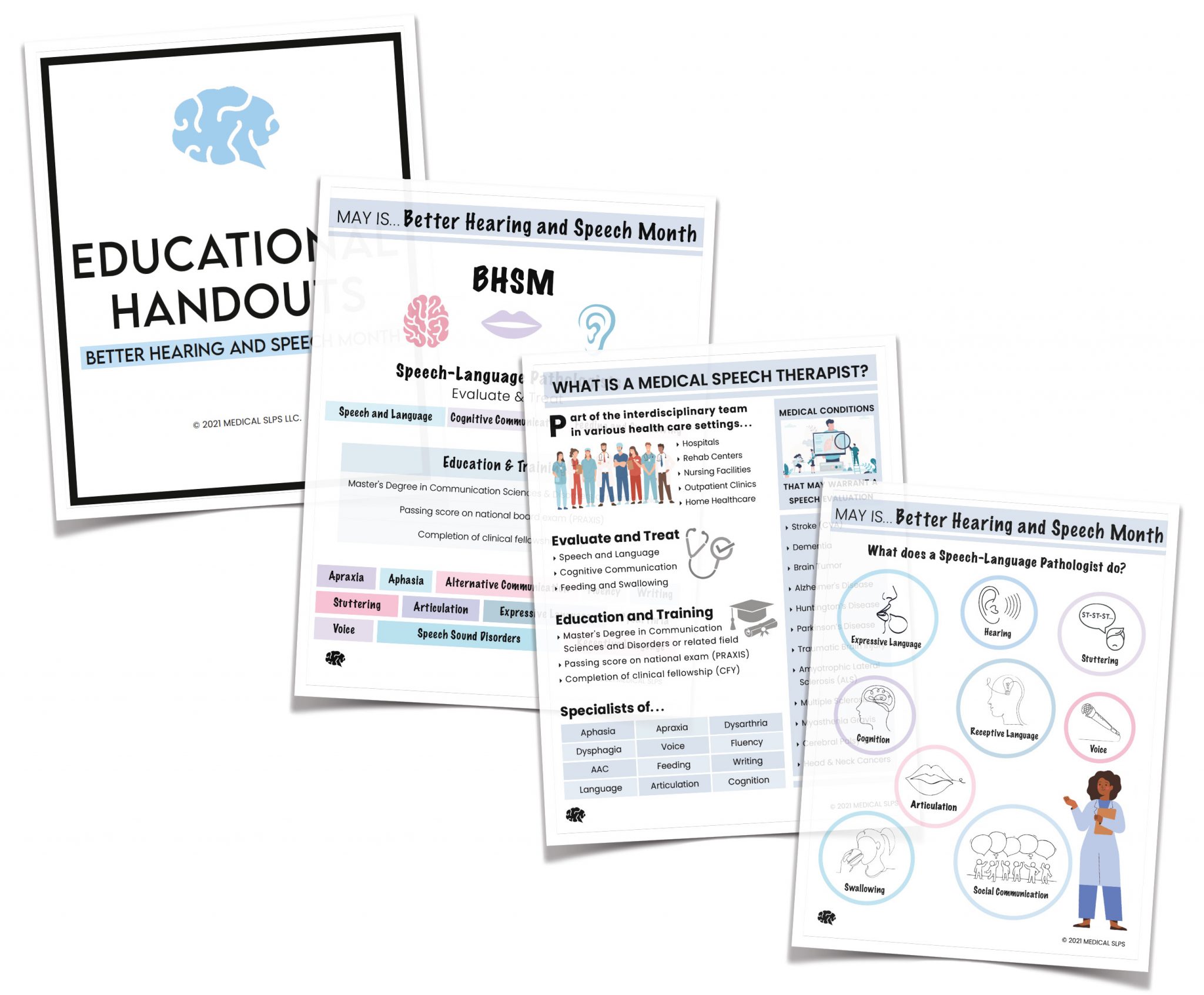Free Speech Therapy Materials - Medical SLPs