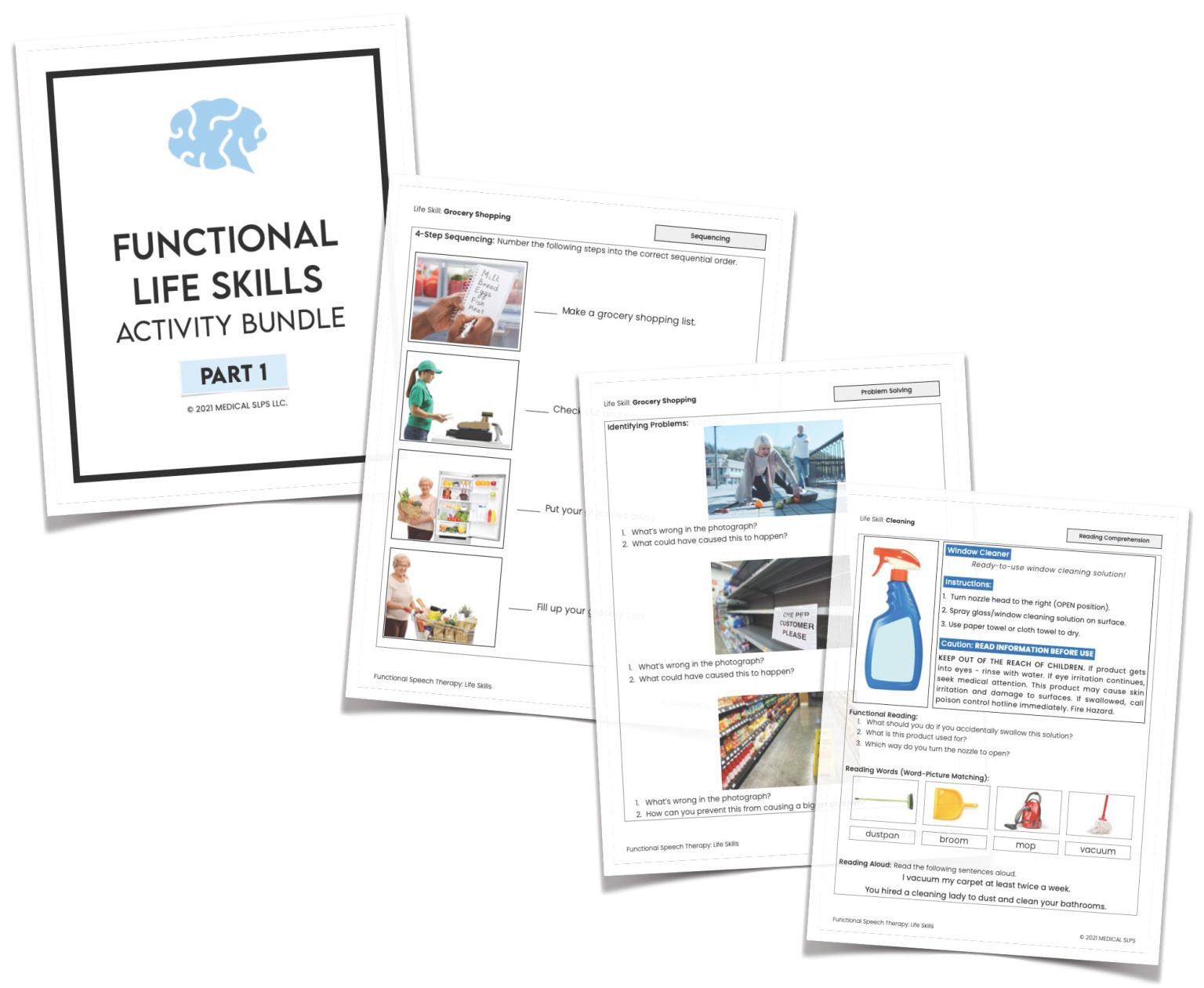 Financial Management Life Skills Bundle - Medical SLPs