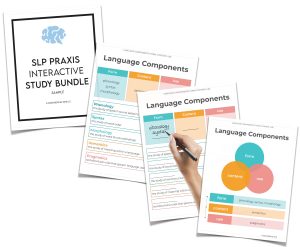SLP Praxis Interactive Study Bundle (Free Sample) - Medical SLPs